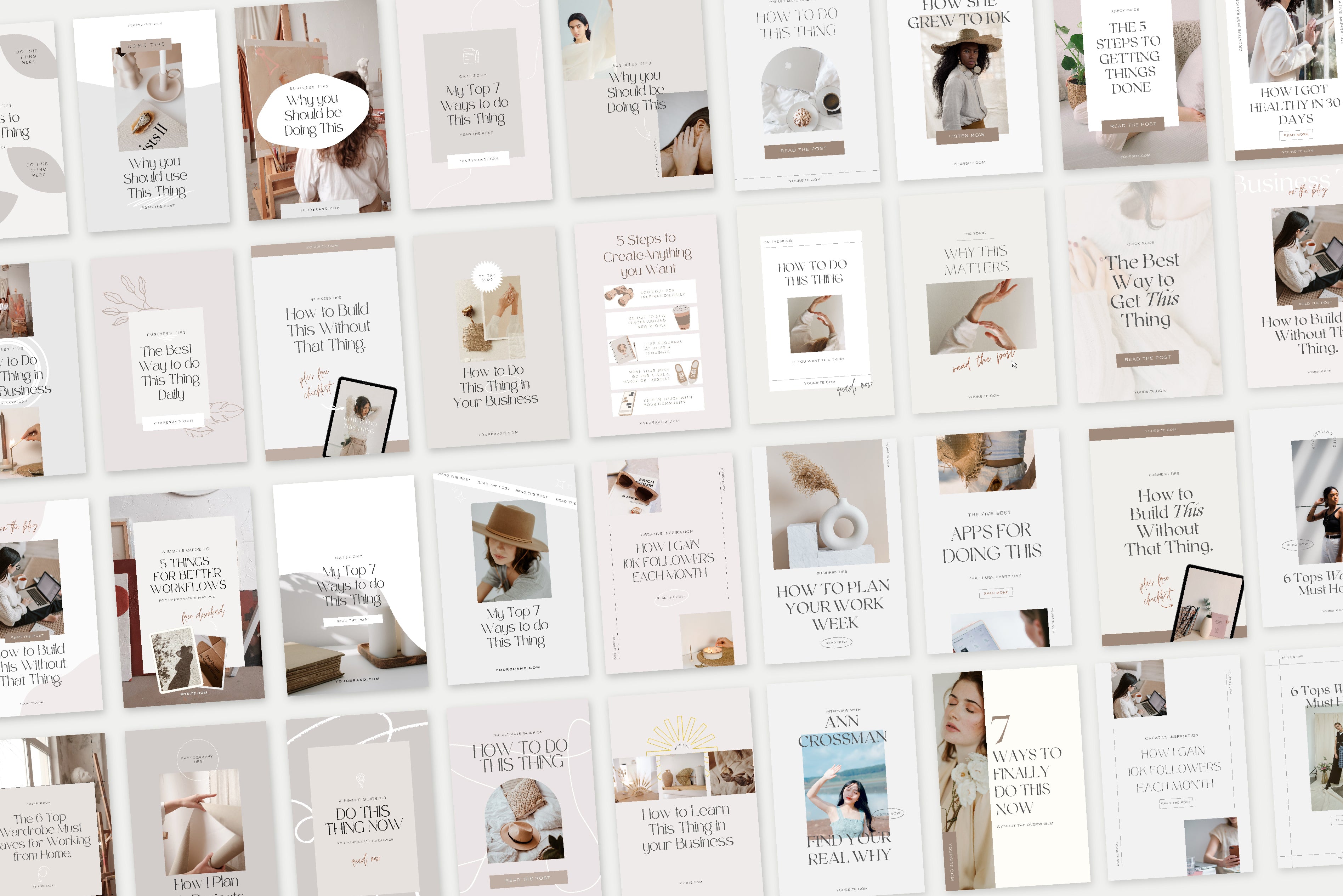 Pinterest Templates – Tabitha Emma