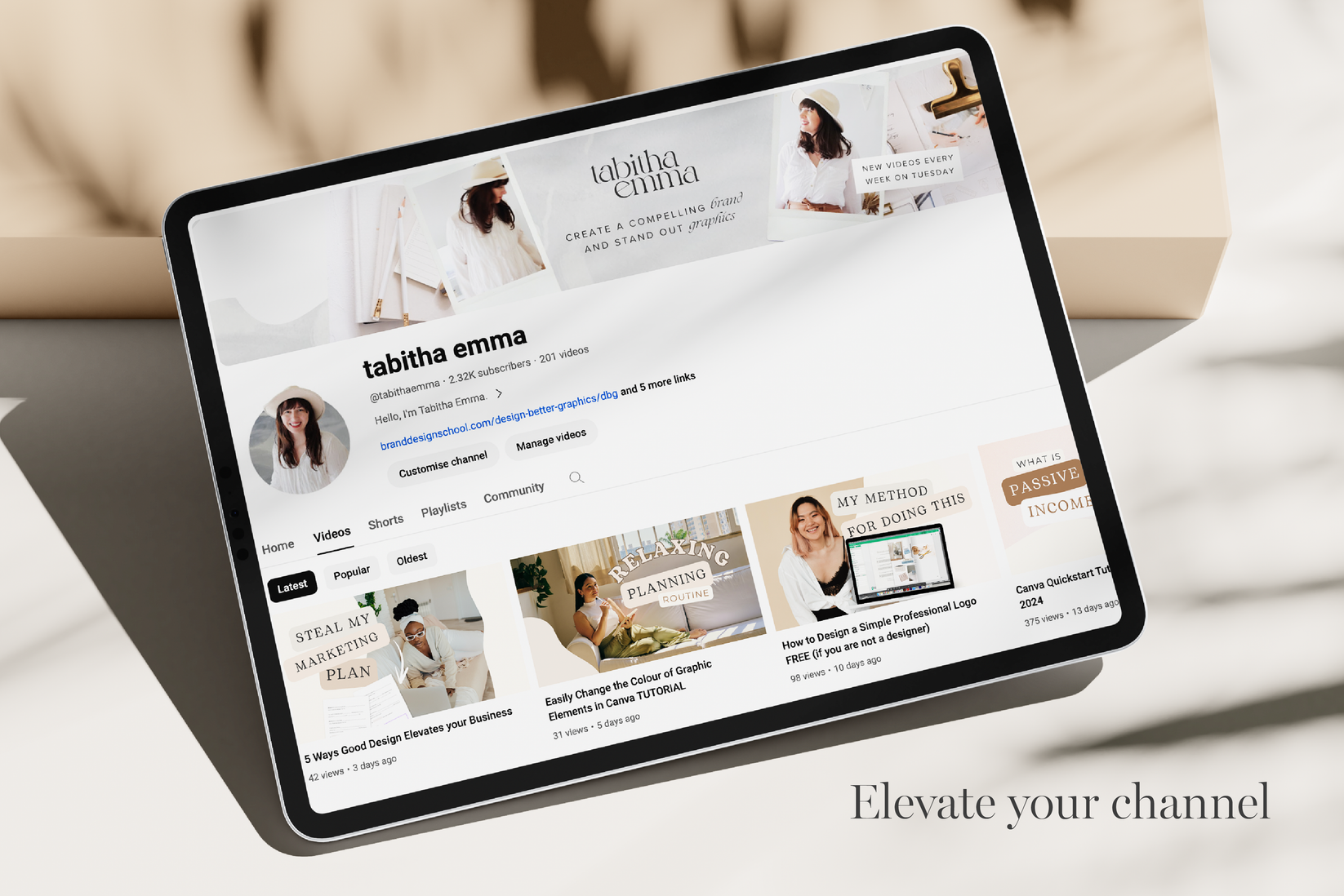 Youtube Thumbnail Canva Template for Business and Coaches Channels – Tabitha Emma